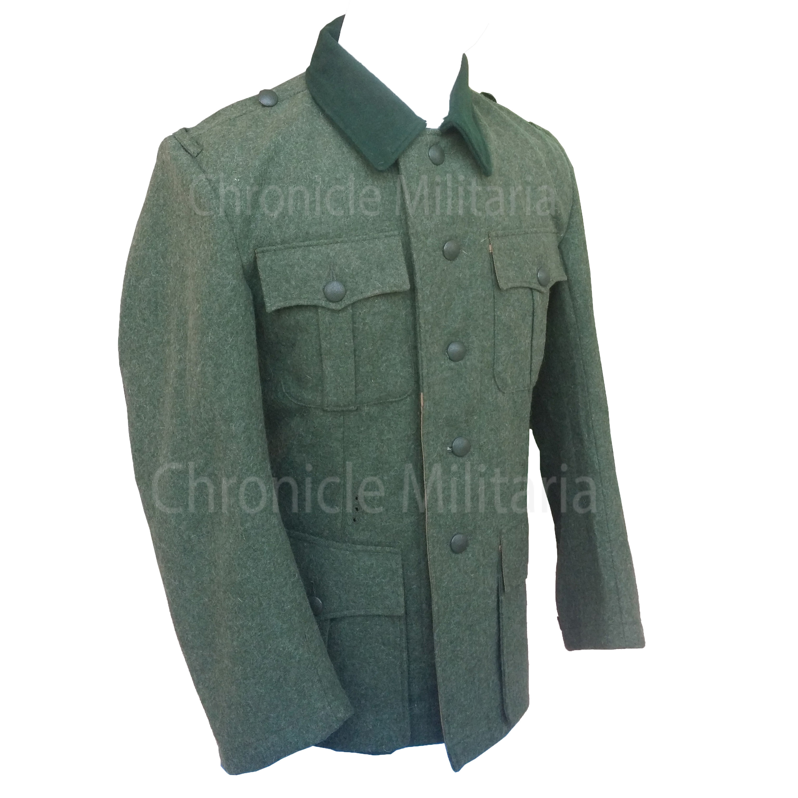 Chronicle Militaria Sialkot Pakistan, GERMAN M36 EM TUNIC, M36 Enlisted ...