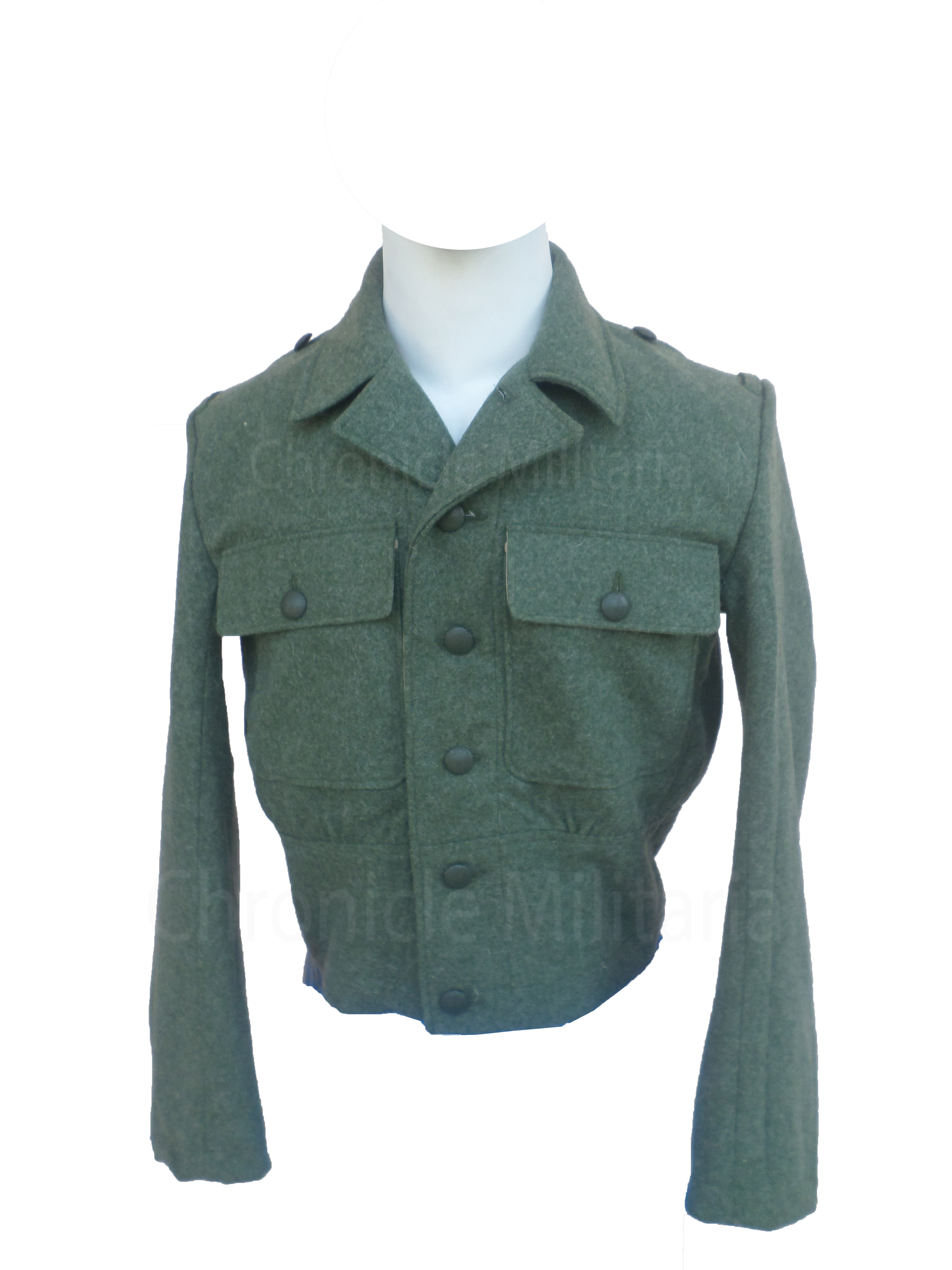 Chronicle Militaria Sialkot Pakistan, M44 field grey tunic, This M44 ...